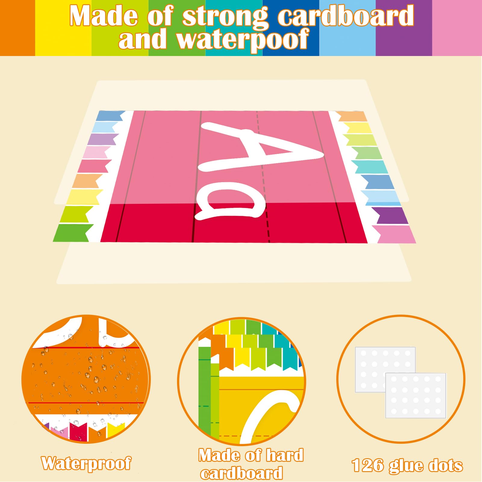 Snapklik.com : Bulletin Board Alphabet - ABC Alphabet Poster Classroom ...