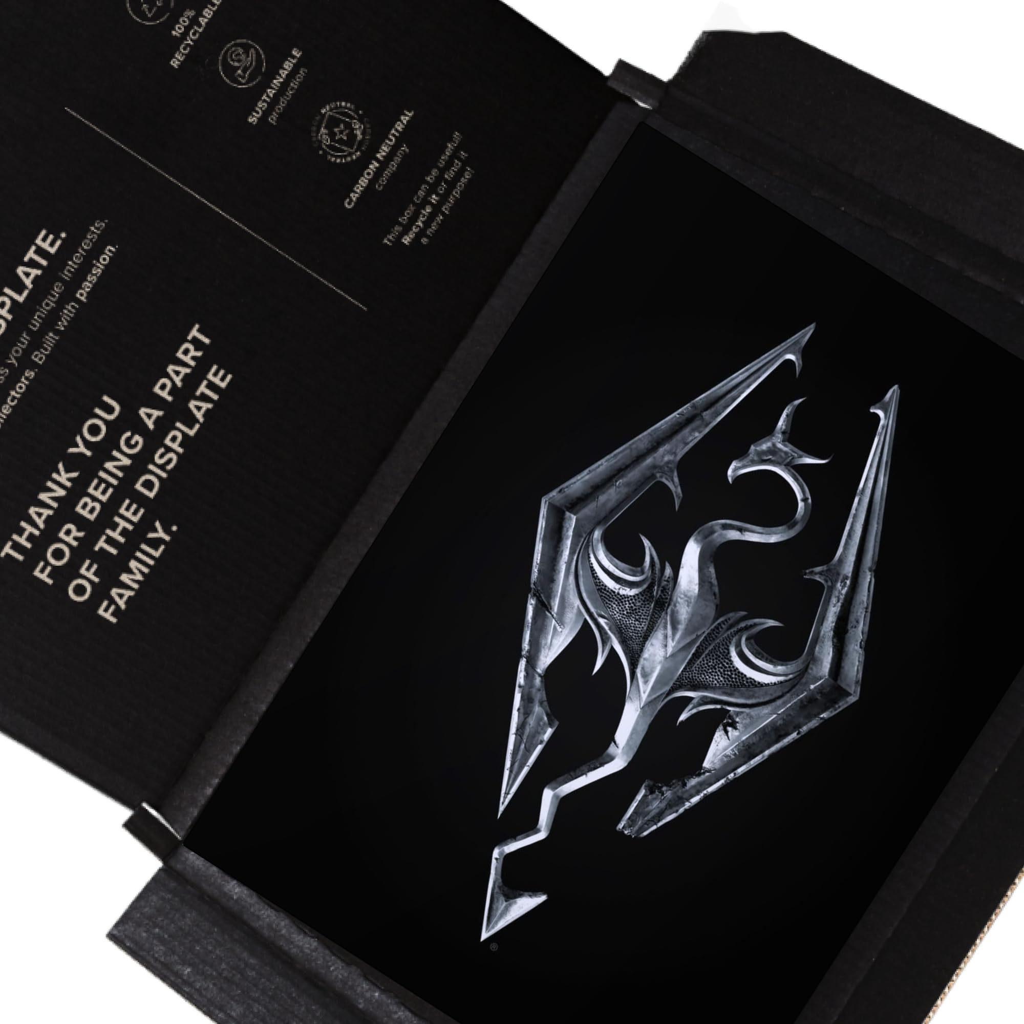 Dibujo Del Logotipo De Skyrim