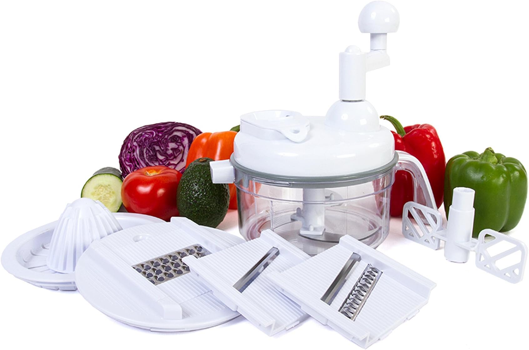 Amazon.com: Ultra Chef Express Food Chopper - 7 in 1 Chopper, Mixer ...
