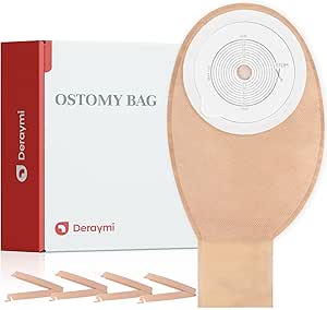 Amazon.com: DERAYMI 20 Pack Colostomy Bags - One Piece Drainable Ostomy ...