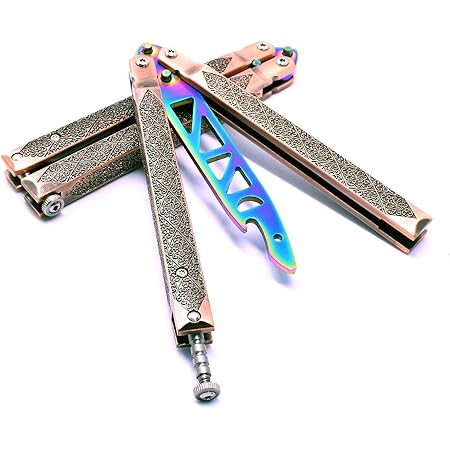D&Kmall Multifunctional Bottle Opener Balisong Style Bottle Opener ...