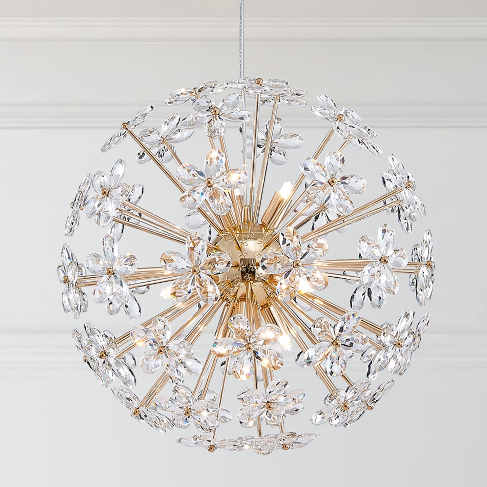 Shrine Lighting Dandelion Crystal Chandeliers, Modern Design, Firework ...