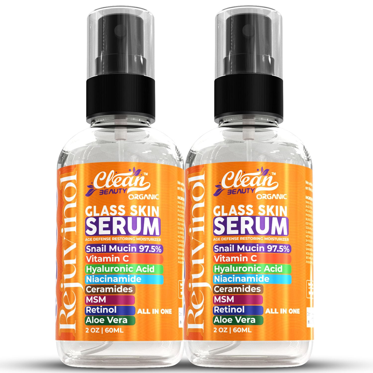 Amazon.com: Snail Mucin Anti Aging Facial Serum with Vitamin C ...