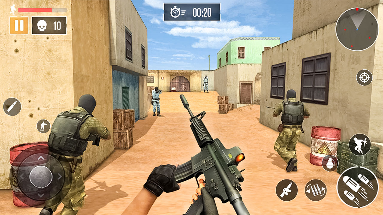 Crazy Gun FPS Shooting Mission Fighting Games 2025 - App on Amazon Appstore