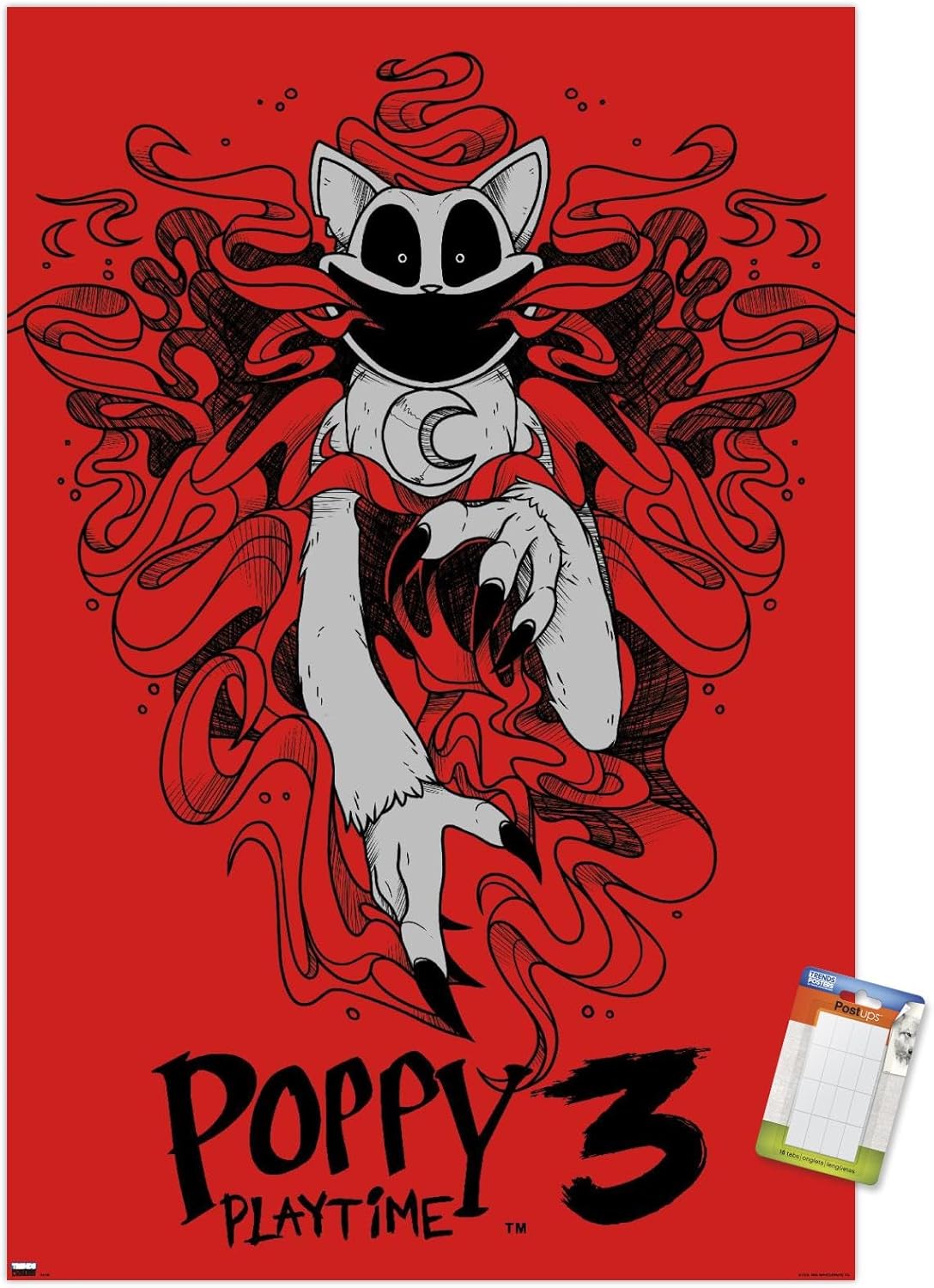 Amazon.com: Trends International Poppy Playtime: Chapter 3 - Smoke Wall ...