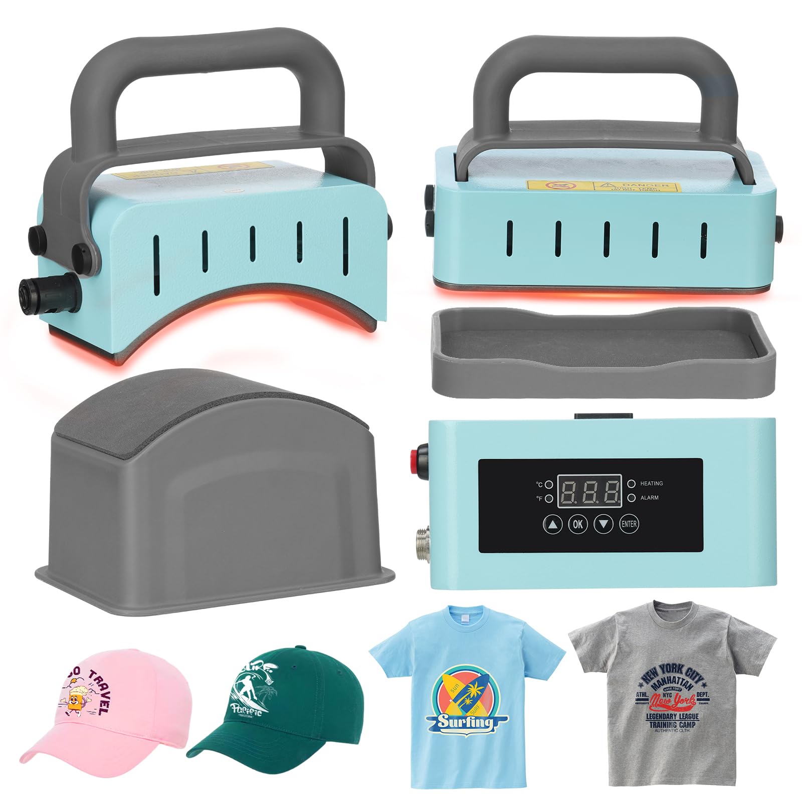 Amazon.com: XDOVET Heat Press Machine, Mini Heat Press Machine for T ...