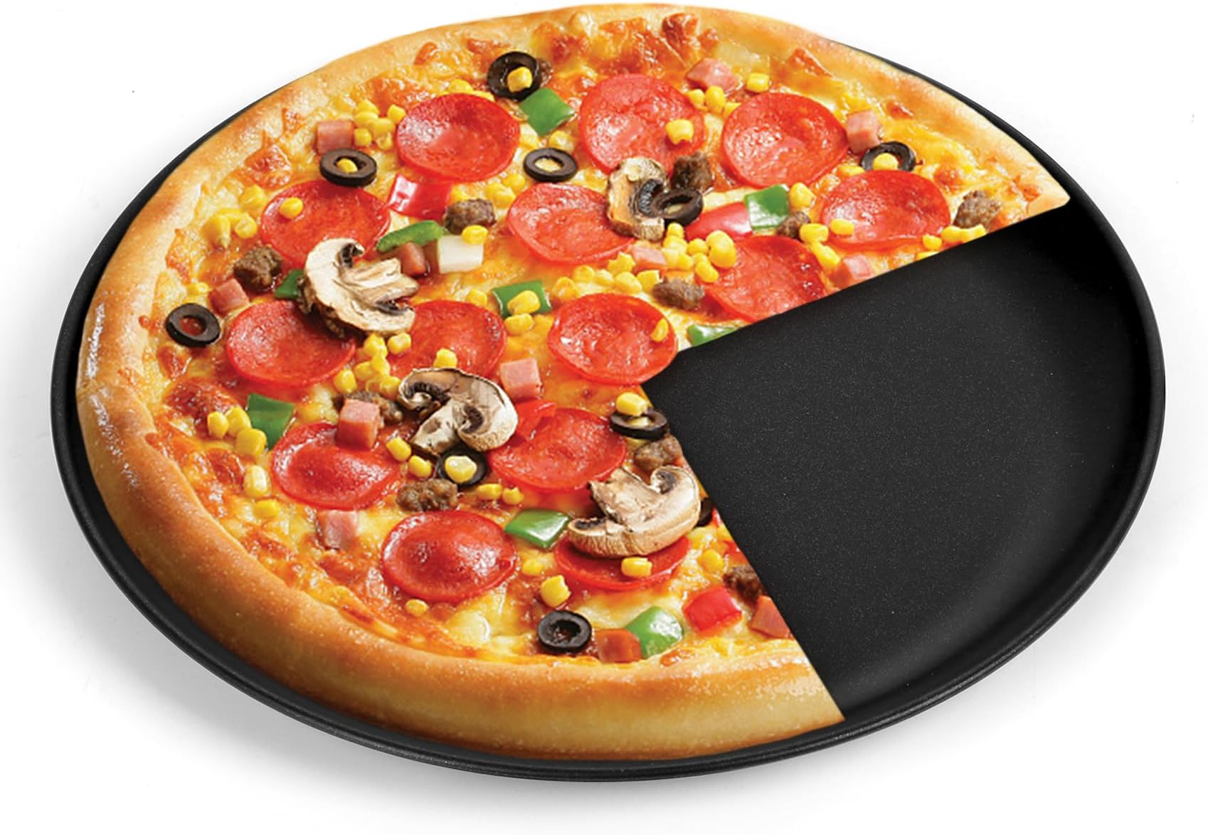 Amazon.com: P&P CHEF 12 Inch Pizza Pan, Pizza Tray Bakeware for Home ...