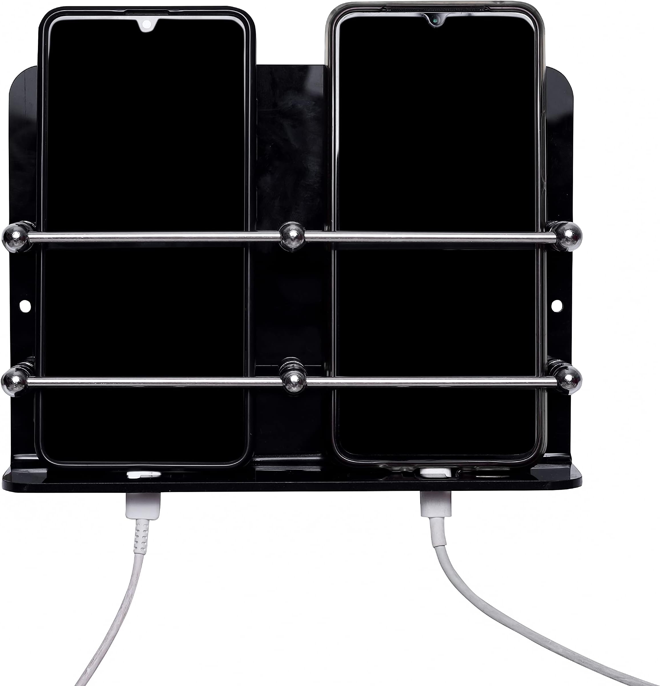 SQUARO ONLINE STORE SQUARO Premium Acrylic Double Mobile Stand Dual ...