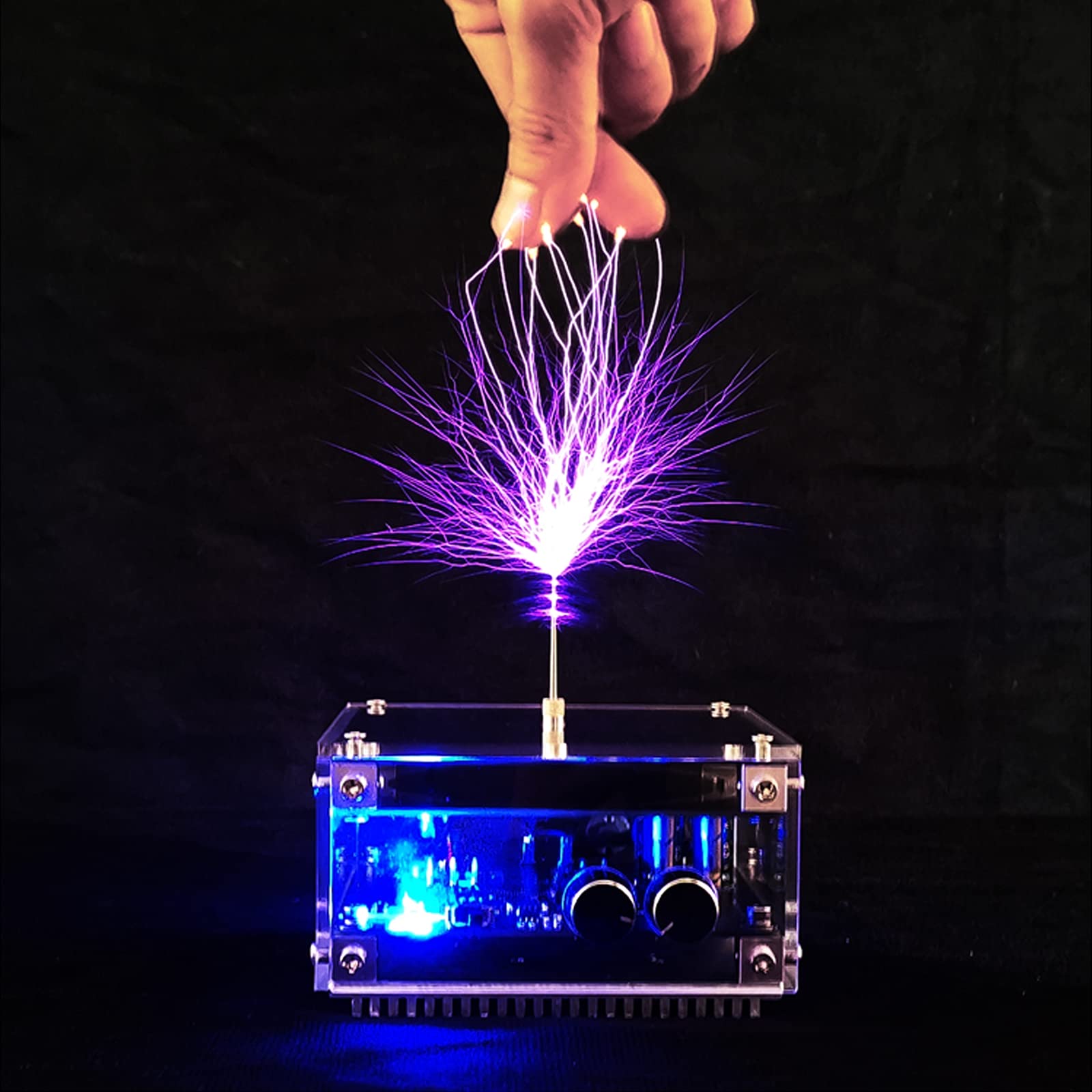 Mini Tesla Coil Bluetooth Music Tesla Coil Arc Plasma Wireless ...