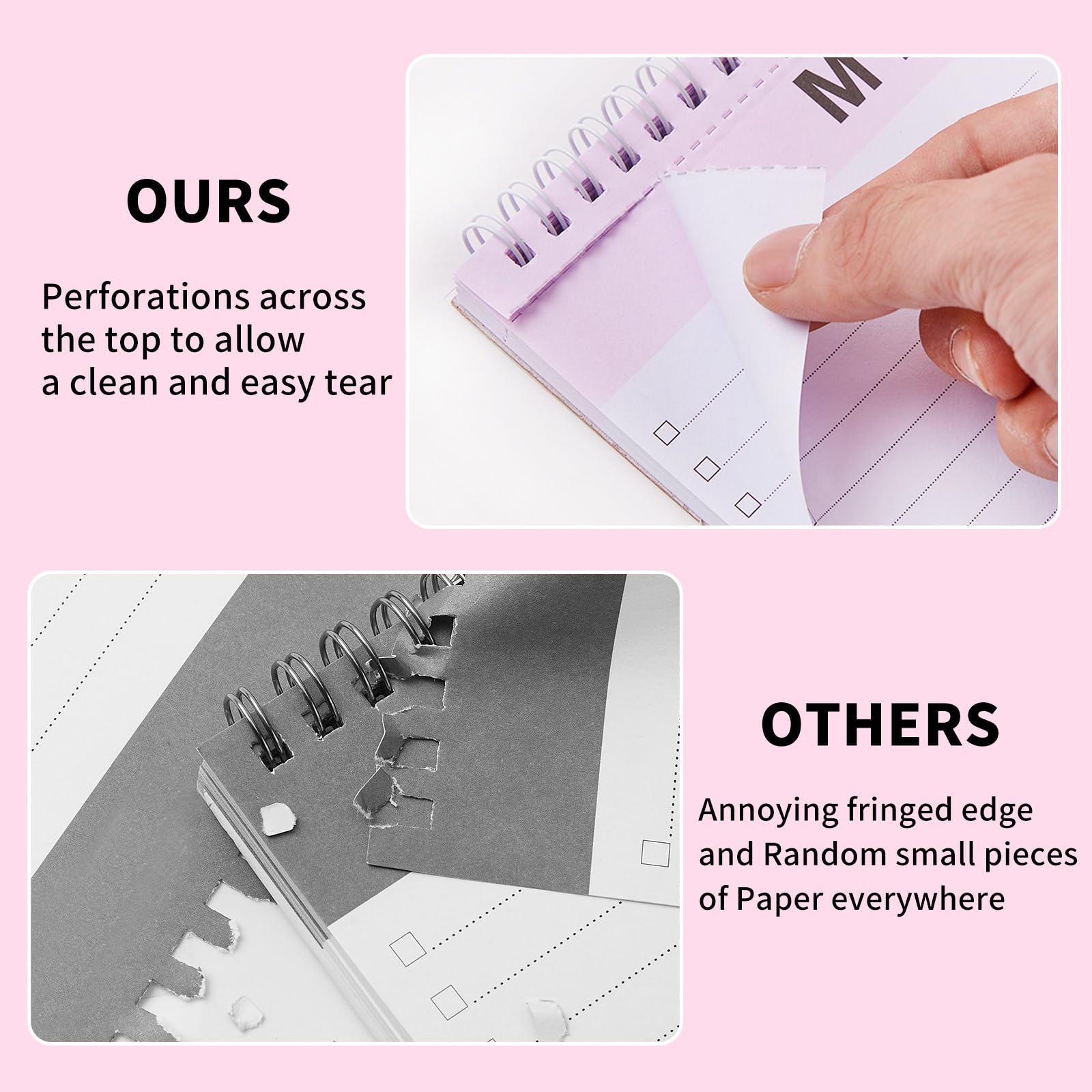 Snapklik.com : To Do List Notebook For Work, 52 Sheets Tear-Off ...