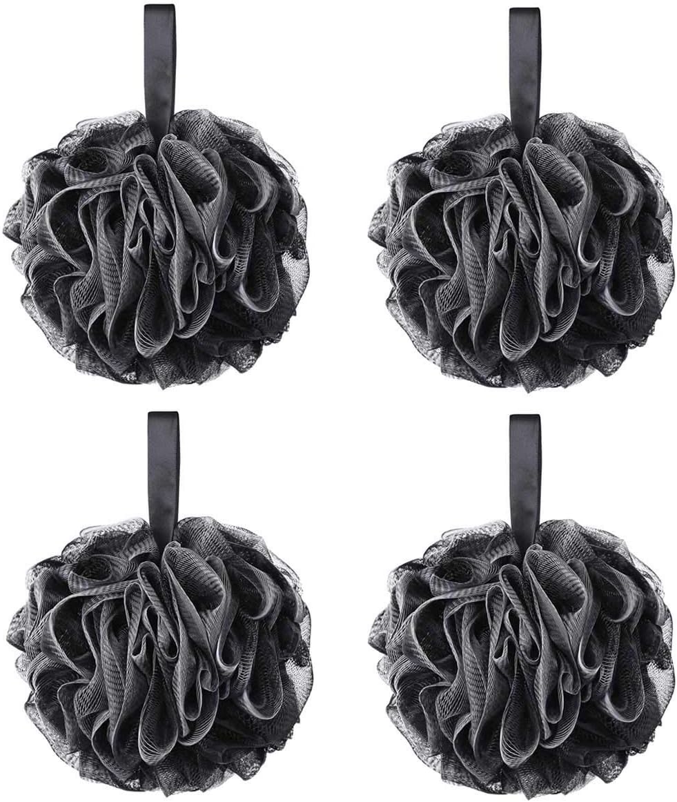 Amazon.com: Bliss Women's Loofah - 4 Pack Exfoliating Mesh Shower ...