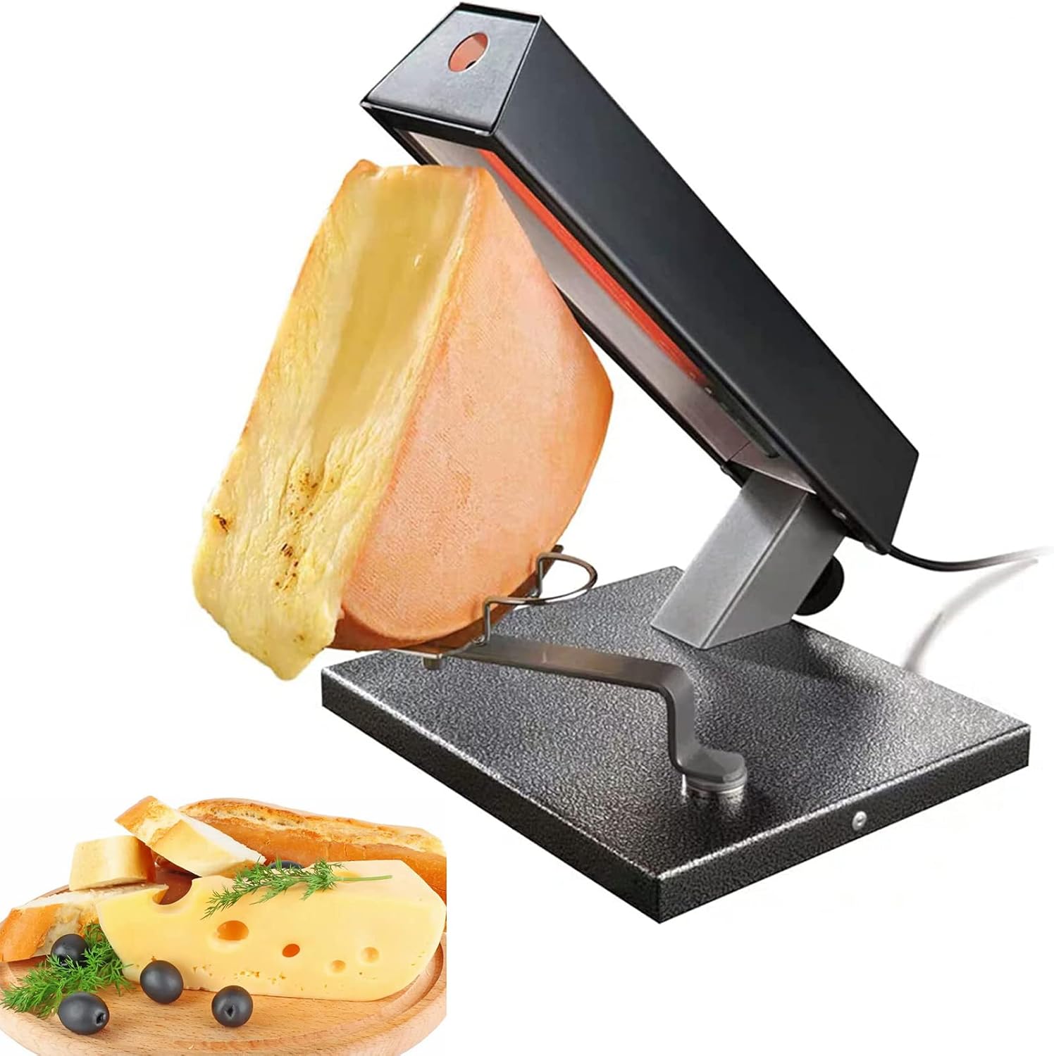 Amazon.com: NoaLED Commercial Cheese Melter, 600W Electric Raclette ...