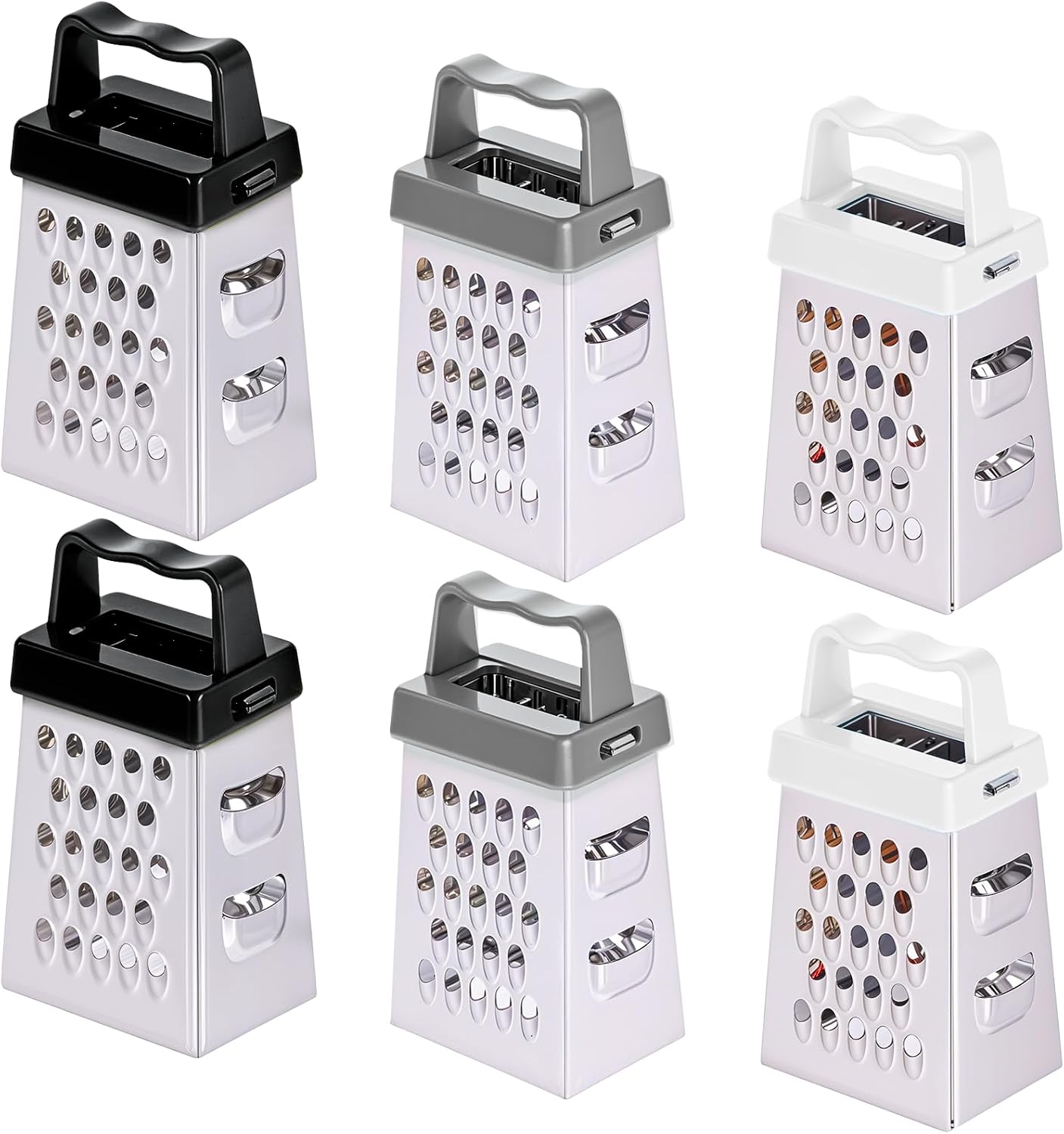 Amazon.com: YBEATY 6 Pcs Small Grater Mini Cheese Grater Handheld ...