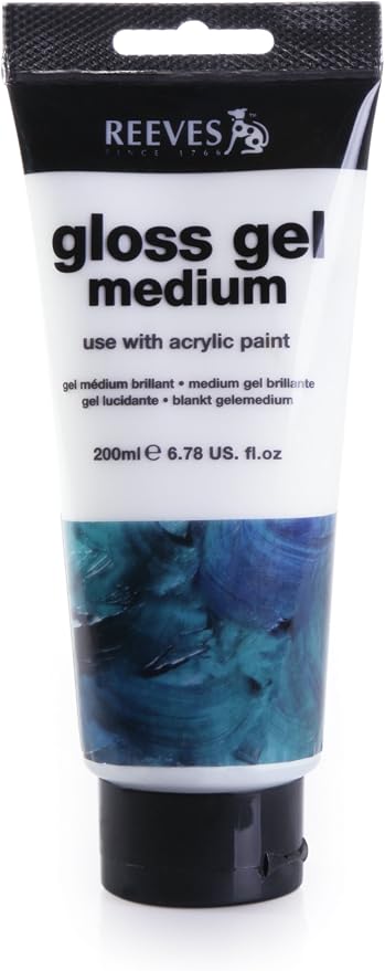 Reeves Medium Gloss Gel, 200 ml : Amazon.co.uk: Beauty
