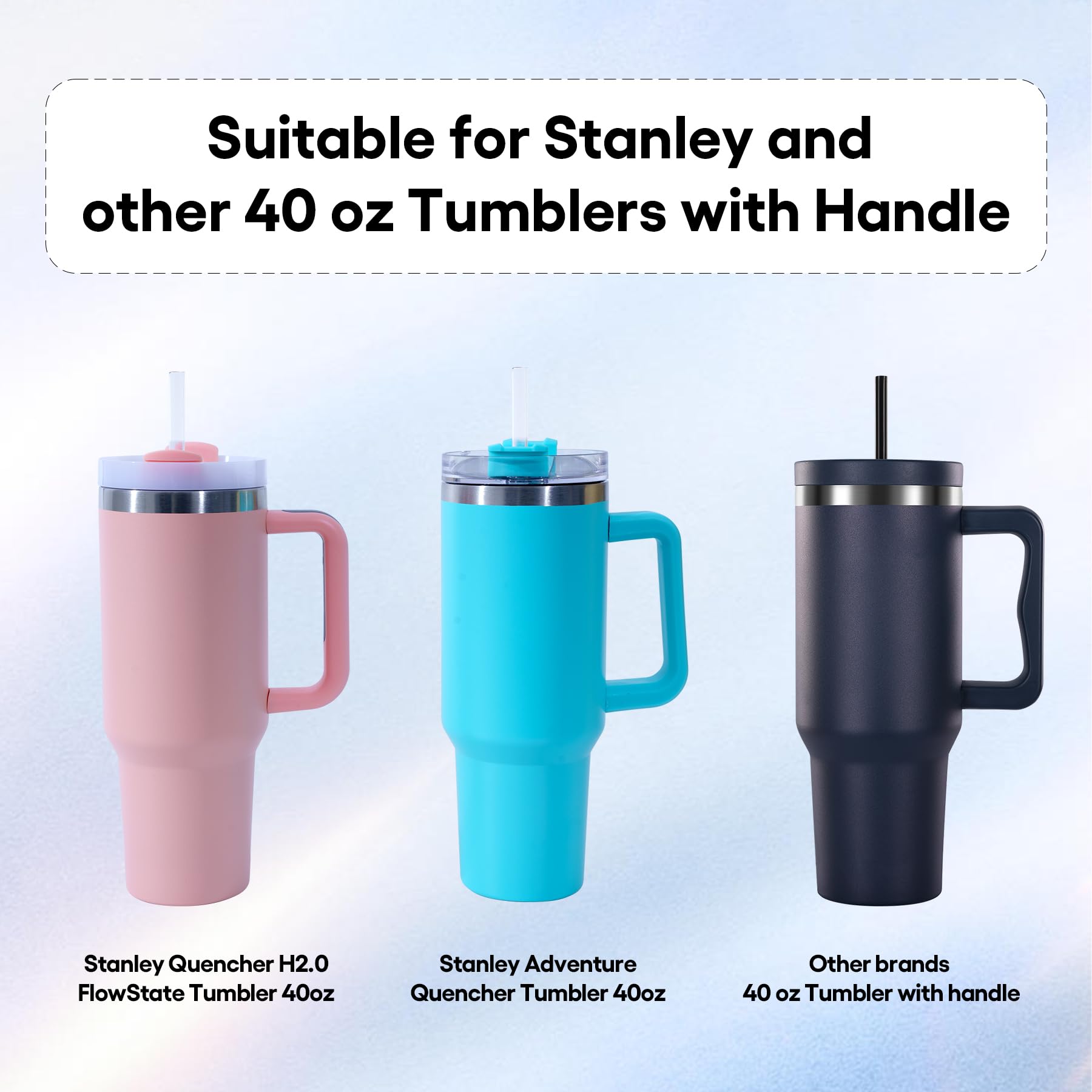 Snapklik.com : Jahao Silicone Cup Boot For Stanley 40 Oz Quencher H2.0 ...