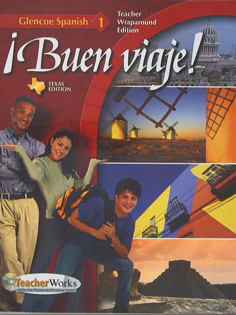 Glencoe SPanish 1 Buen VIaje Teacher Wraparound Edition Texas glencoe-spanish-1-buen-viaje-teacher-wraparound-edition-texas