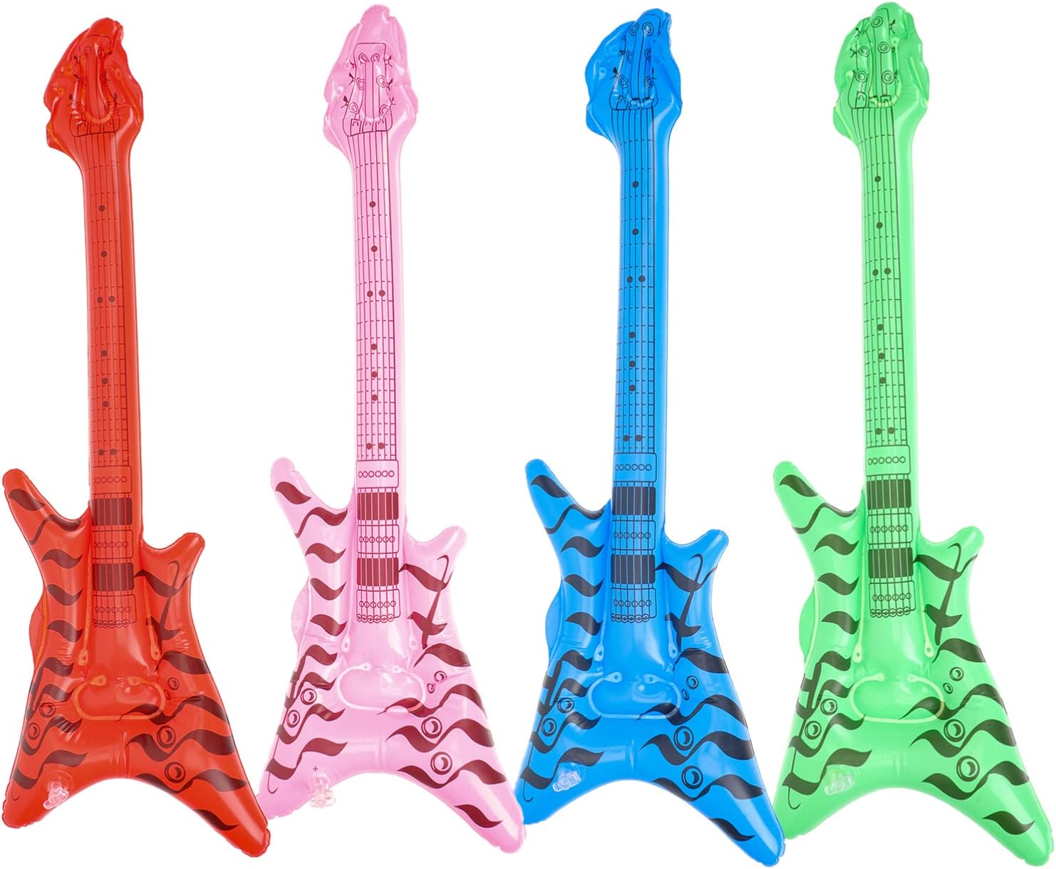 Amazon.com: BESPORTBLE Miniature Guitar Inflatable Rock Instrument ...