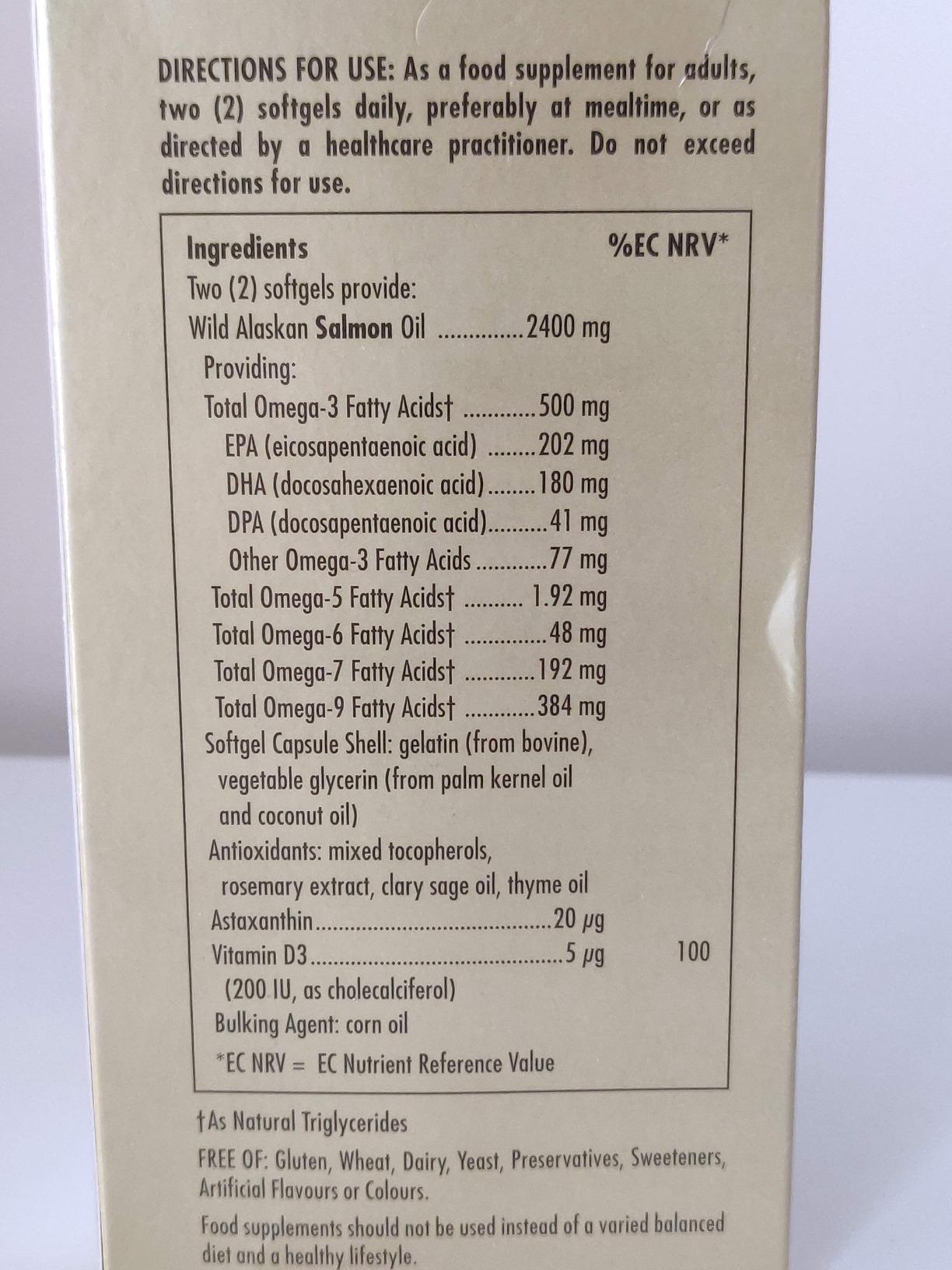 Solgar Full Spectrum Omega Softgels - Pack of 120 - Fish Oil Supplement ...