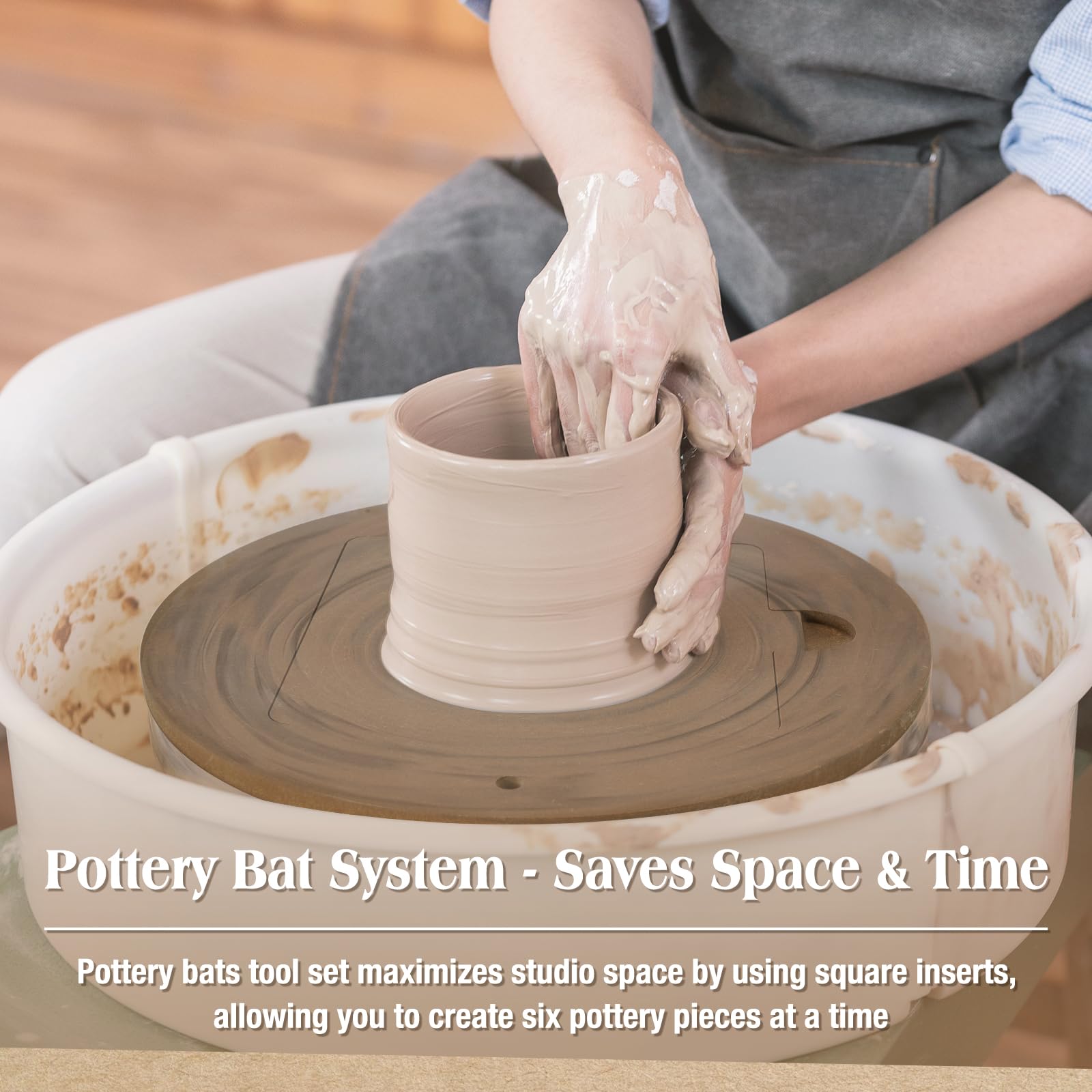 Snapklik.com : Touri Pottery Bats Tool Set