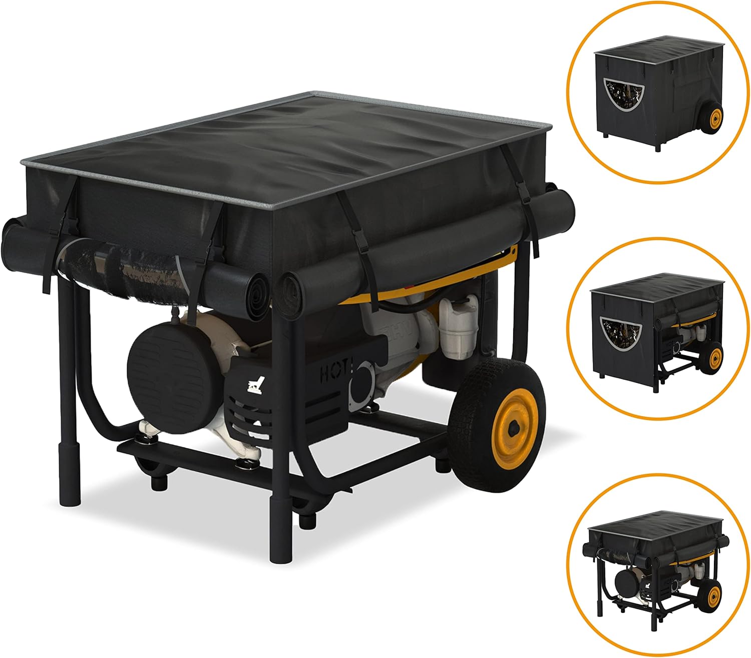 GEHENG Runtime Generator Cover, 100% Waterproof Generator Cover, 600D ...