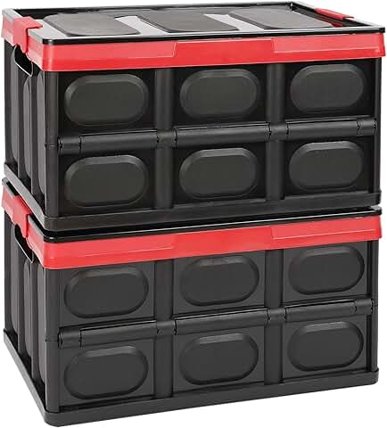 Amazon.es: cajas de plastico con tapa