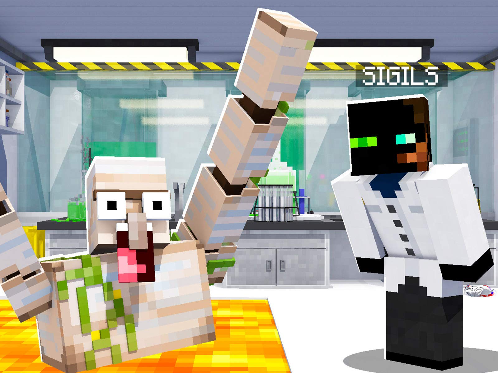 Watch Clip: Camp Minecraft Survival (Sigils) | Prime Video