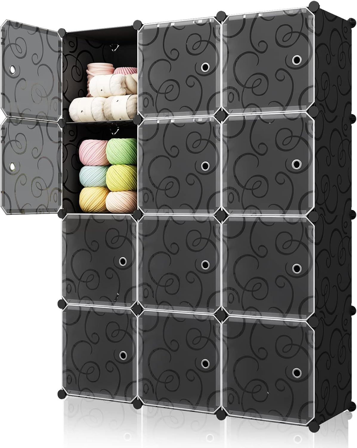 Amazon.com: MAGINELS Portable Storage Cubbies - 14"x14" Cube Storage ...