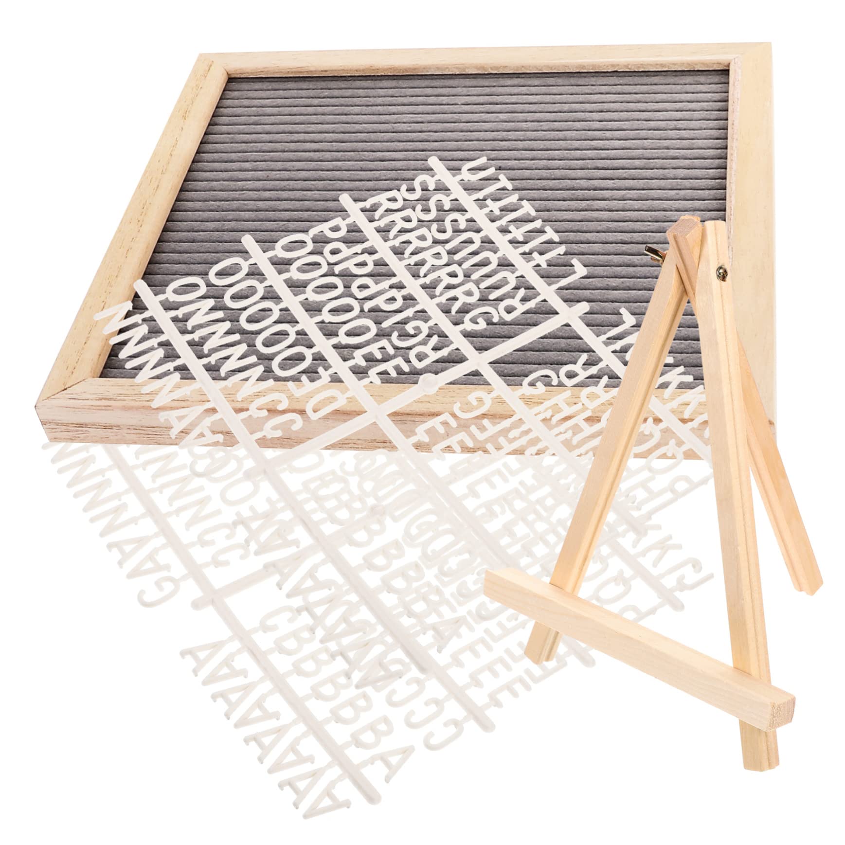 1 Set Felt Letter Board Wooden Letter Board Felt Word Board Letter ...