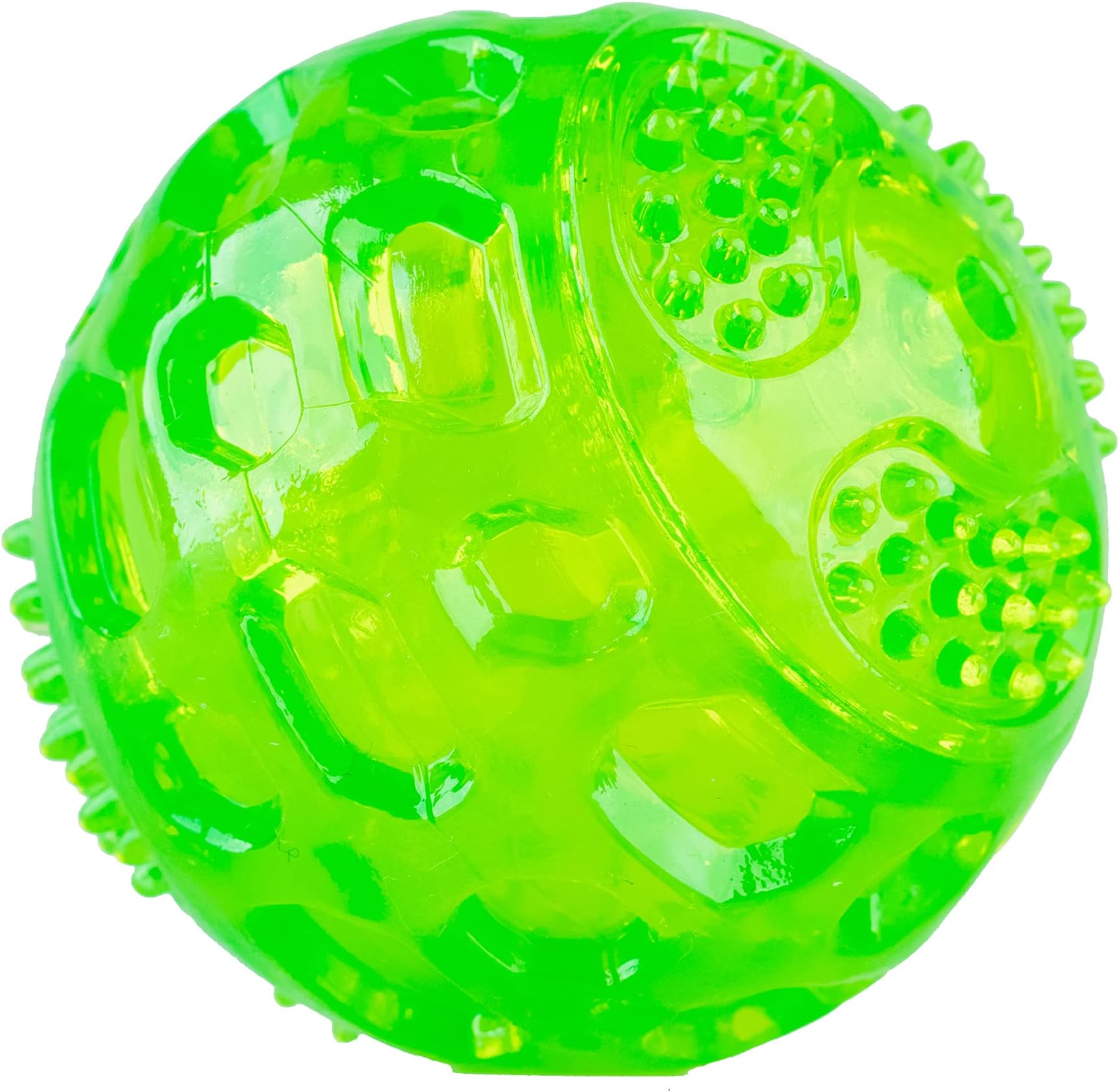 Amazon.com: Hyper Pet Dura-Squeaks Sphere Interactive Fetch Dog Toy ...