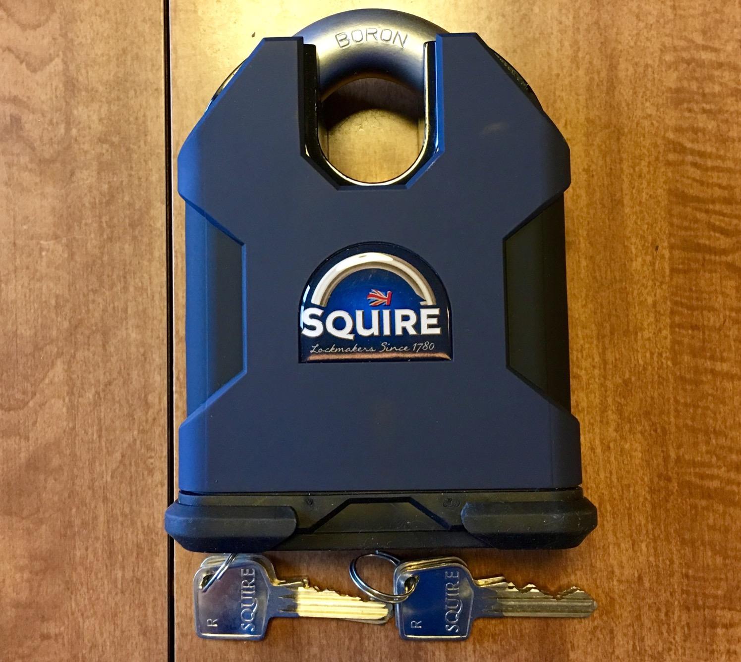 Squire SS100CS Padlock, Black, One Size - Amazon.com