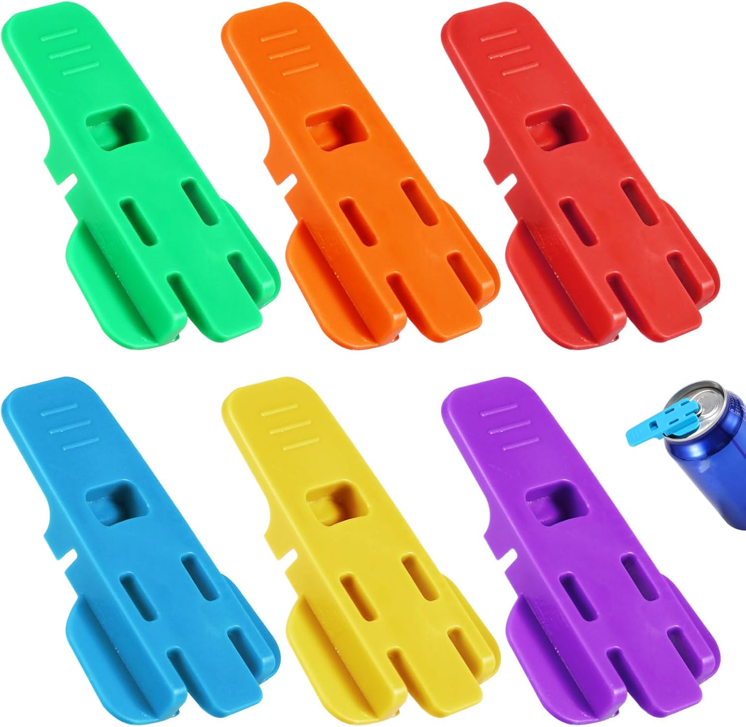 Amazon.com: 6pcs Canned Drink Openers, Multi-color Beer Can Tab Opener ...