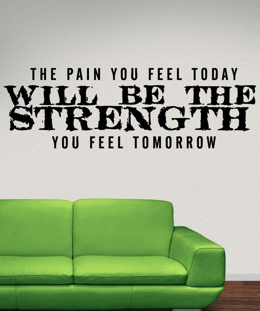 Amazon.com: Vinyl Wall Decal Sticker Strength You Feel #5451 : Tools ...