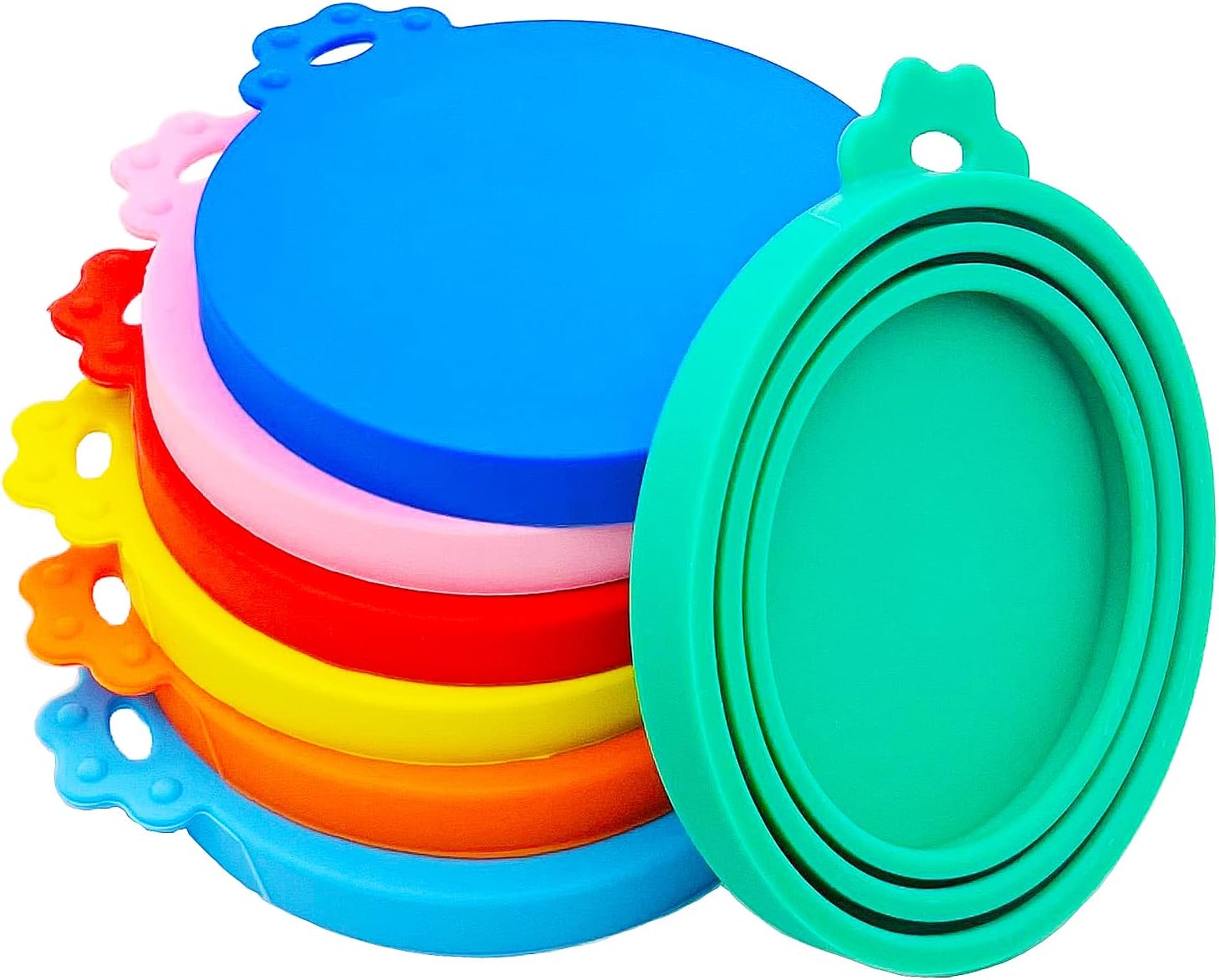 Amazon.com: Anyongora Can Covers for Pet Food Cans – 4-Pack Silicone ...