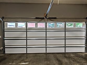 Garage Door Insulation Kit - 8 Foam Panels - Weatherproofing Garage ...