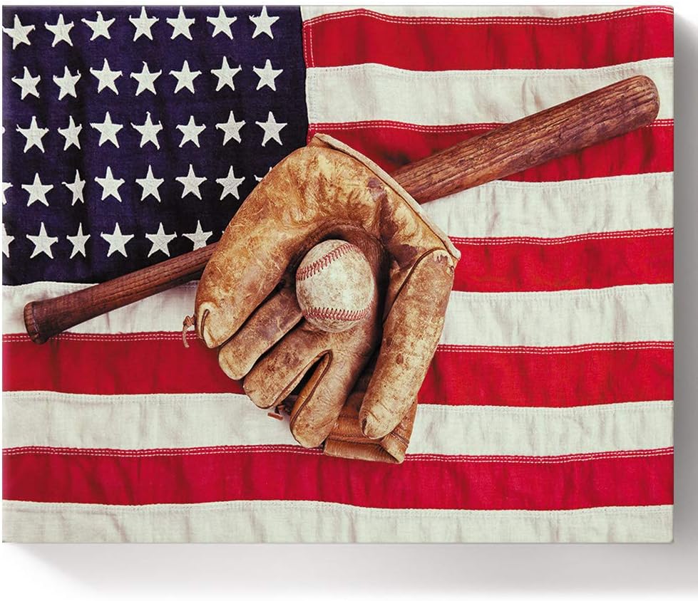 Amazon.com: DIY Paint by Numbers for Adults Kids Sports Vintage ...