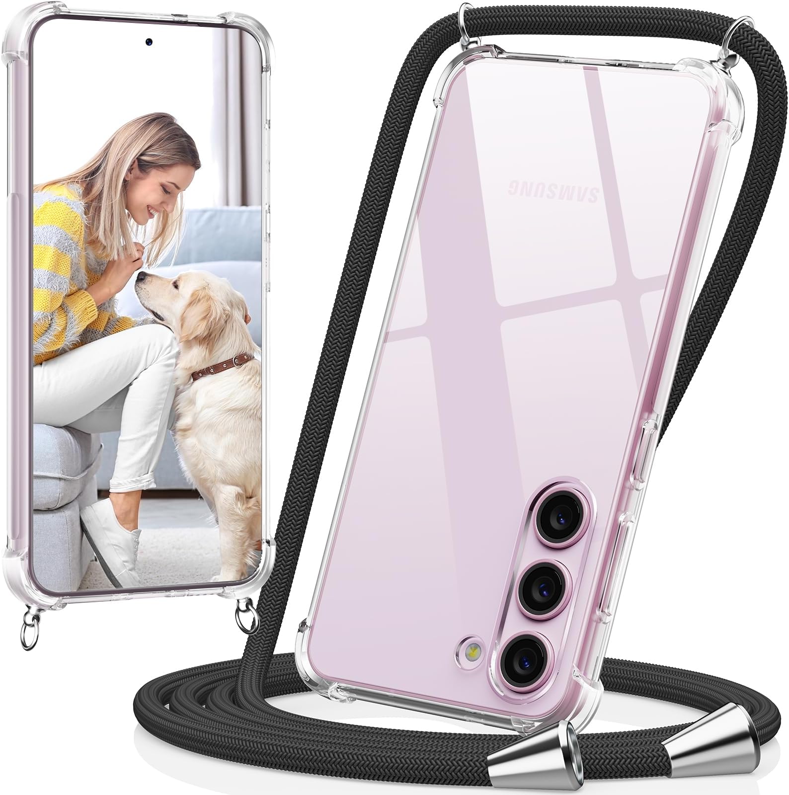 caslord Handykette Handyhülle mit Band für Samsung Galaxy S23 5G ...