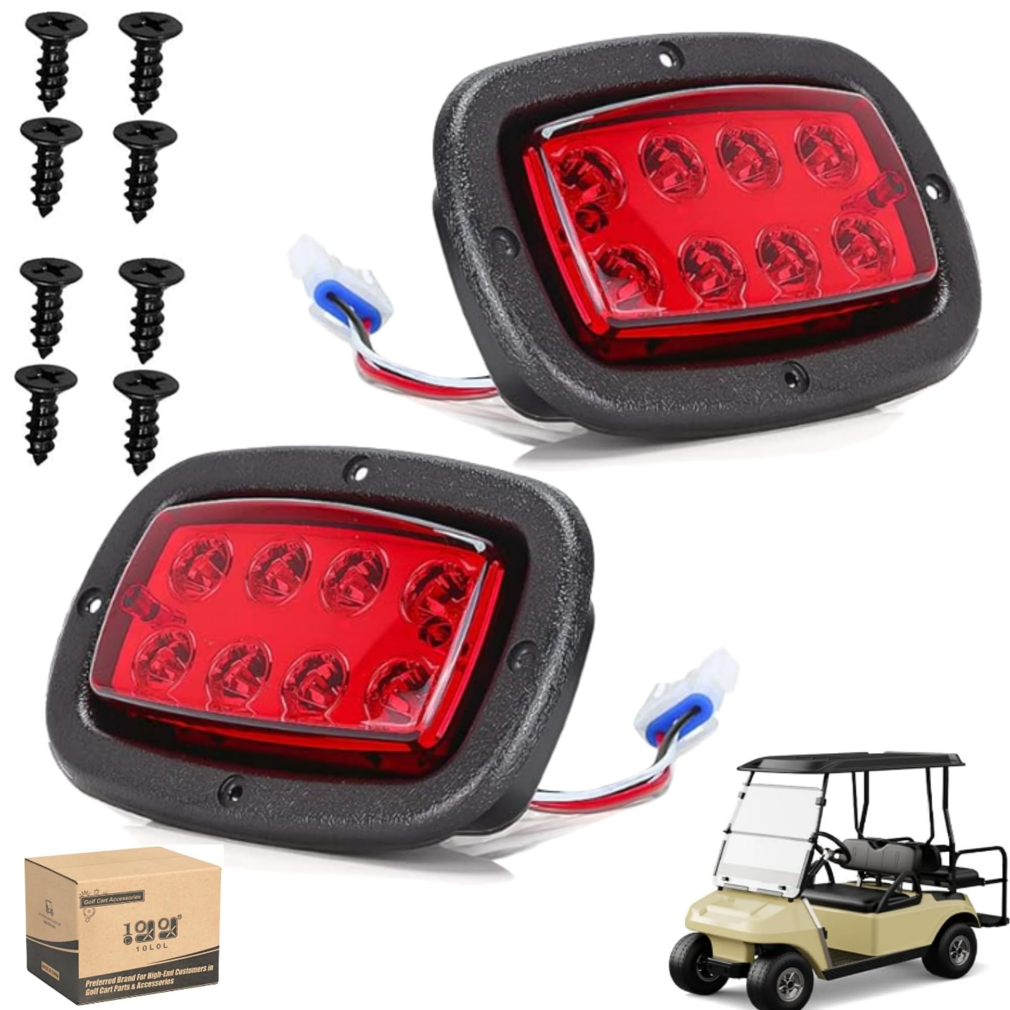 Golf Cart Tail Light Lens Spec D Tail Lights VW Golf MK3 (93 98)