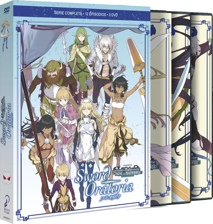 Sword Oratoria Episodios 1 A 12 [DVD]: Amazon.es: Animación, Youhei ...