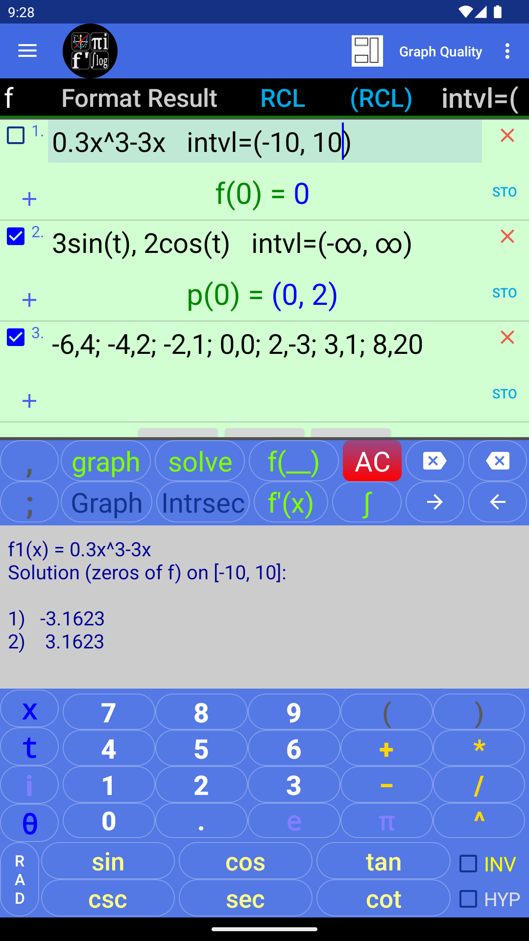 Graphing Calculator - App on Amazon Appstore
