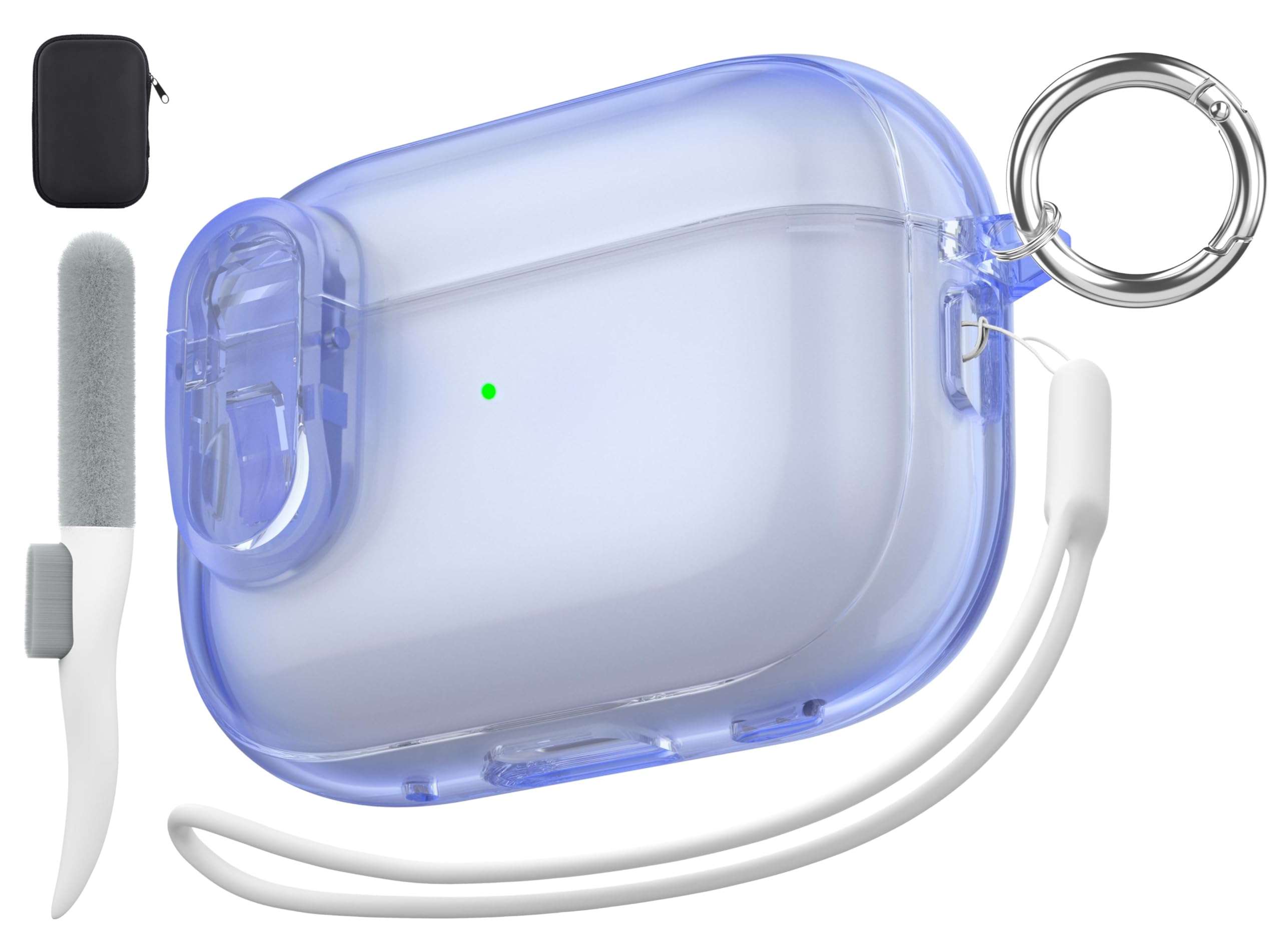 Amazon.com: Valkit Compatible Airpods Pro 2nd/1st Generation Case Clear ...