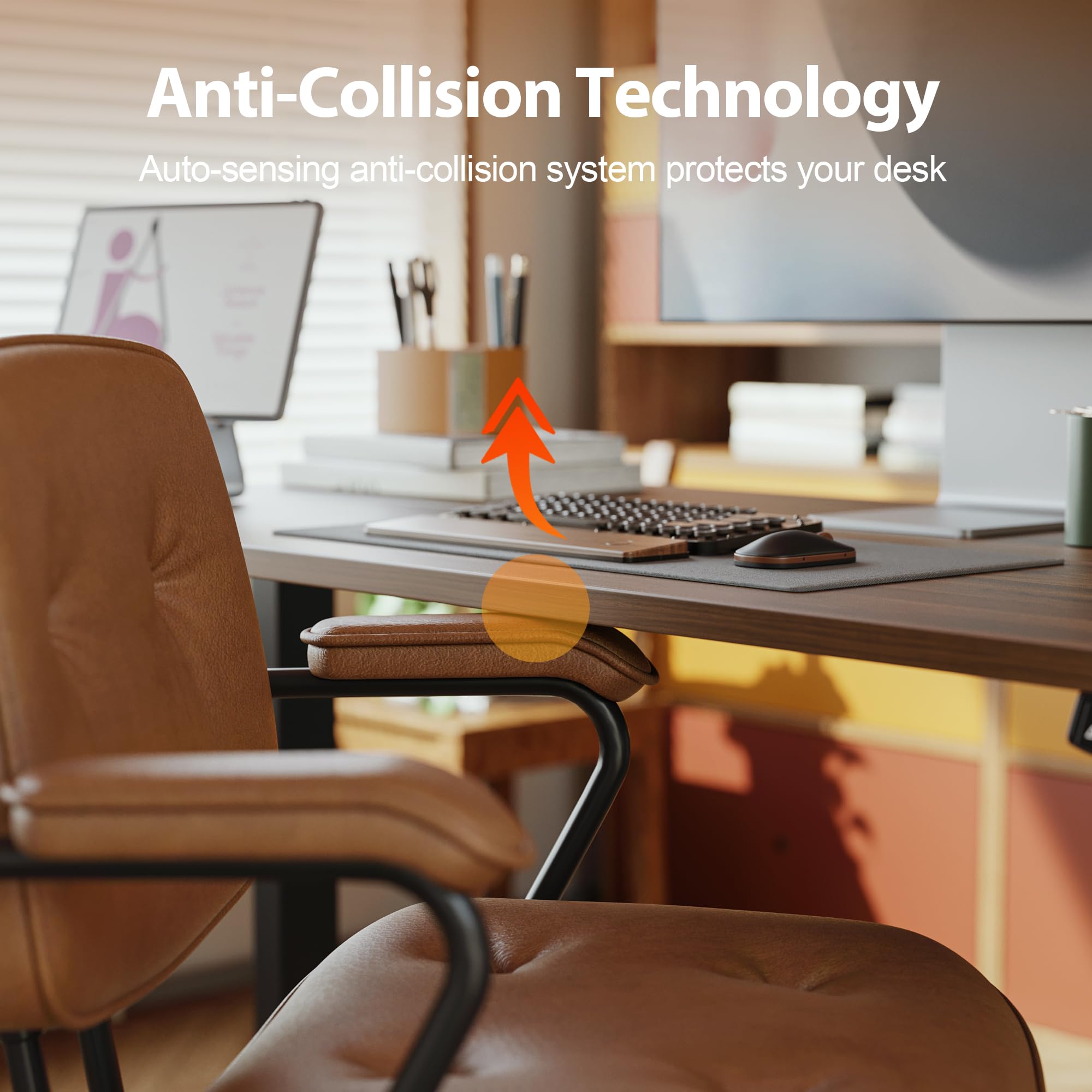 Snapklik.com : Agilestic Electric Standing Desk, 63 X 24 Inches Height ...