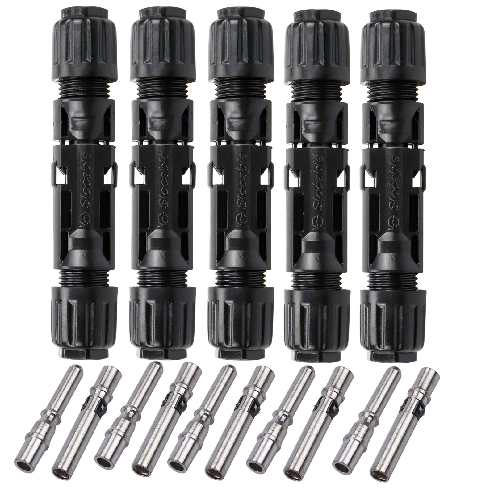 Snapklik.com : ZOOKOTO 1500V 1000V Solar PV Connector 50A Solid Tinned ...