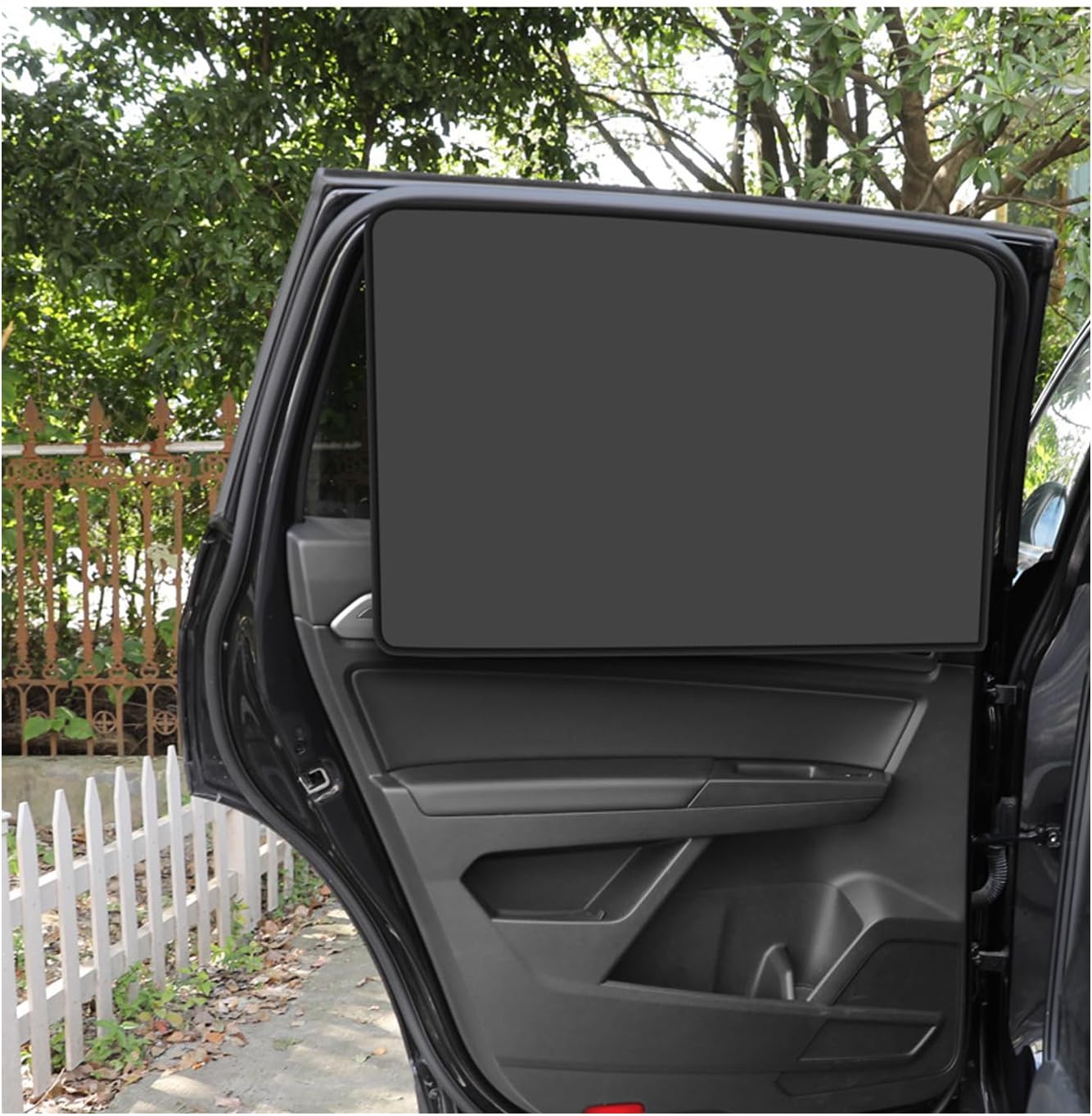 Amazon.com: Augeny 2PCS Car Side Window Sun Shades, Front and Rear ...