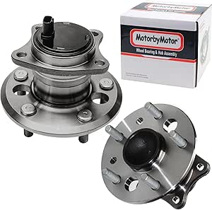 Amazon.com: MotorbyMotor 512206 512207 Rear Wheel Bearing and Hub ...