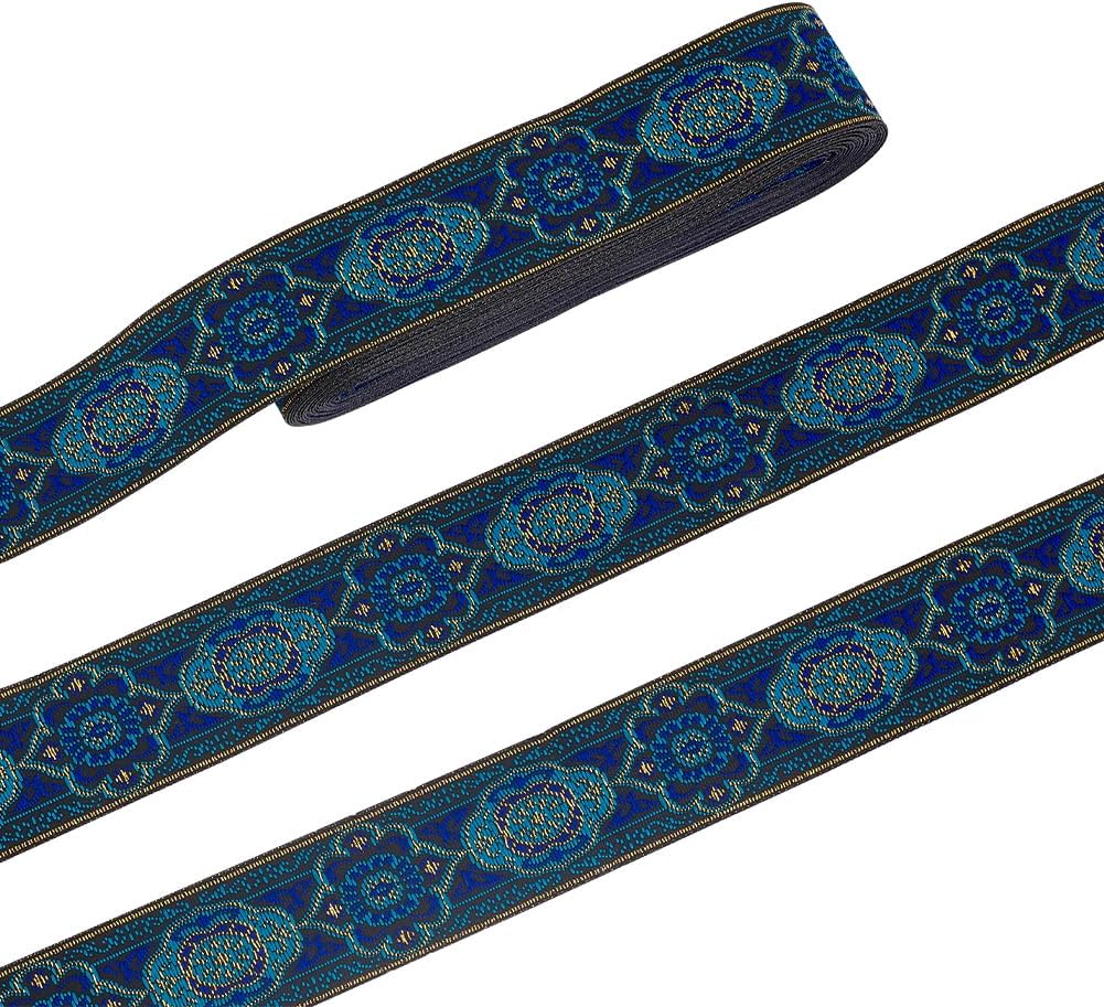 Amazon.com: 11 Yard Spool 1.37 inches Wide Colorful African Motif ...