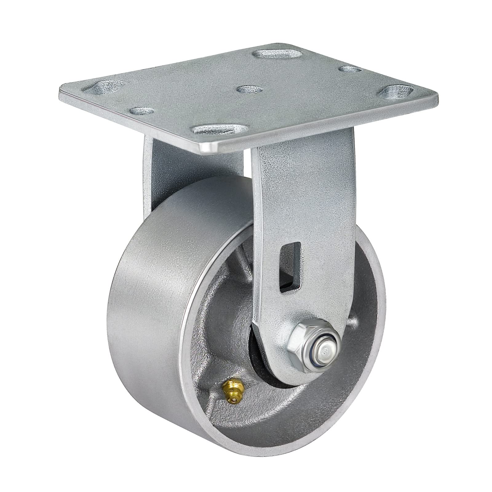 4X2" Heavy Duty Caster Steel Cast Iron Wheel - Industrial Caster Wheels ...