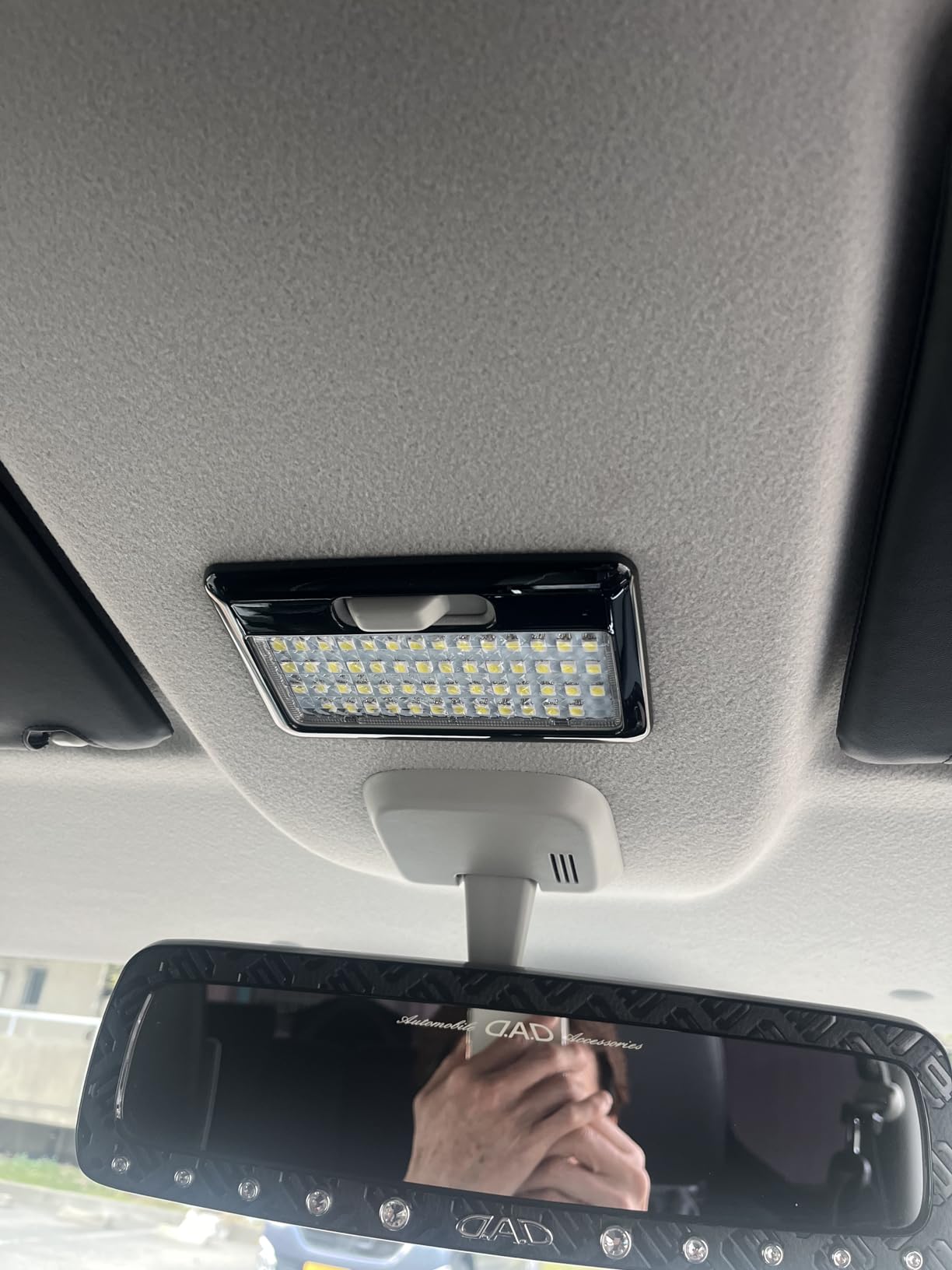 Amazon | KUTOOK スペーシアカスタム ペーシア ハイブリッド MK53S アクセサリー 内装 インテリア ルームランプガーニッシュ PDA-SLO-101 | ガーニッシュ ...