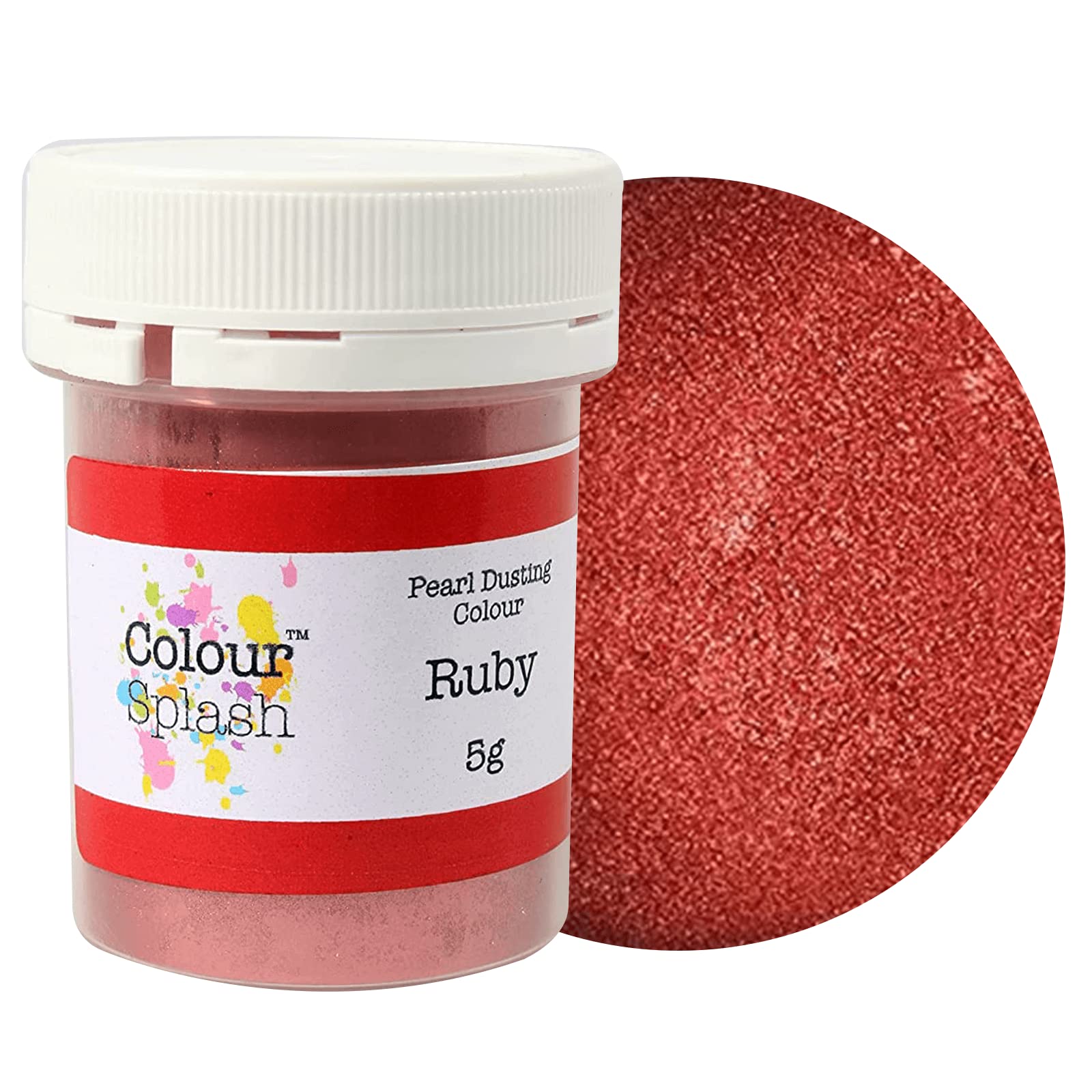 COLOUR SPLASH Pearl Food Colouring Dusts, Lustre Dust For A Pearlescent ...