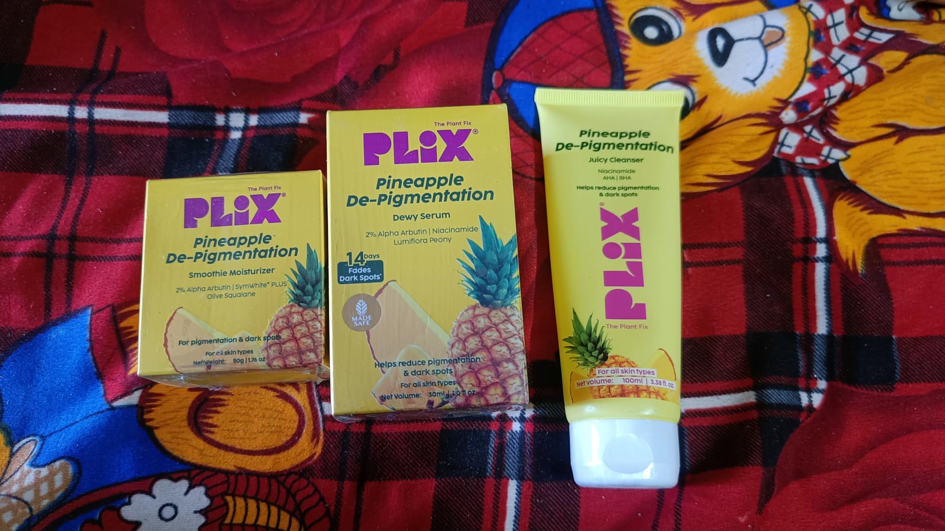 PLIX - THE PLANT FIX 2% Alpha Arbutin Pineapple De-Pigmentation Dewy ...