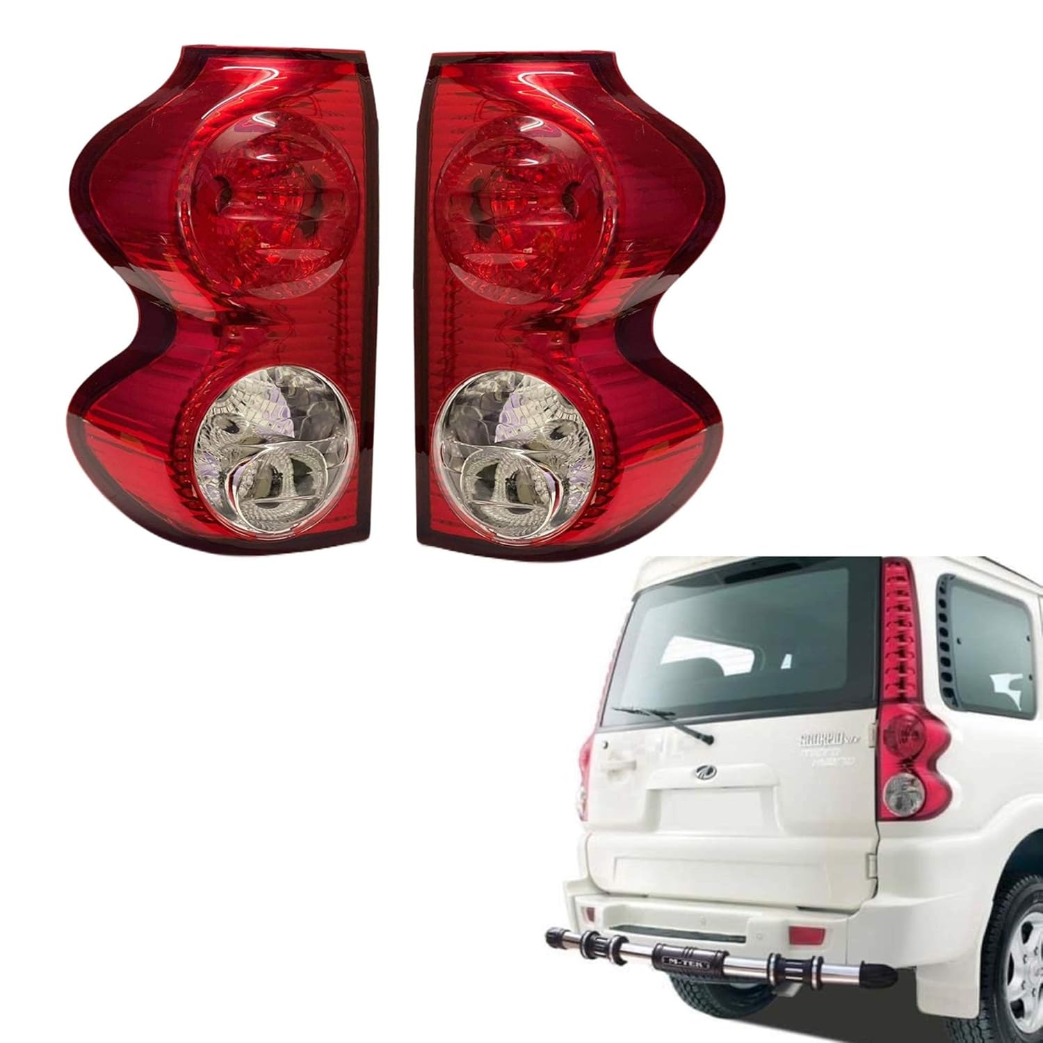 K D Tail Light/Backlight For Mahindra Scorpio T2 (Right & Left Both ...
